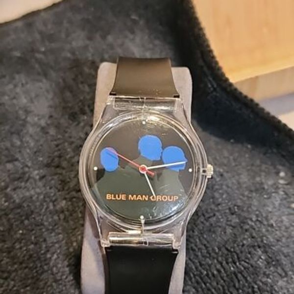 Swatch Watch Blue Man Group Rare | WatchCharts Marketplace