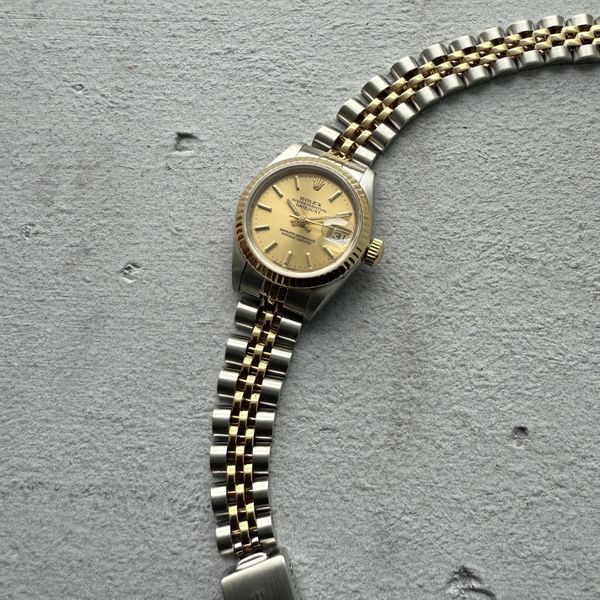 [WTS] 1984 Rolex 69173 Two Tone 26mm Datejust Jubilee with Box + Papers | WatchCharts Marketplace