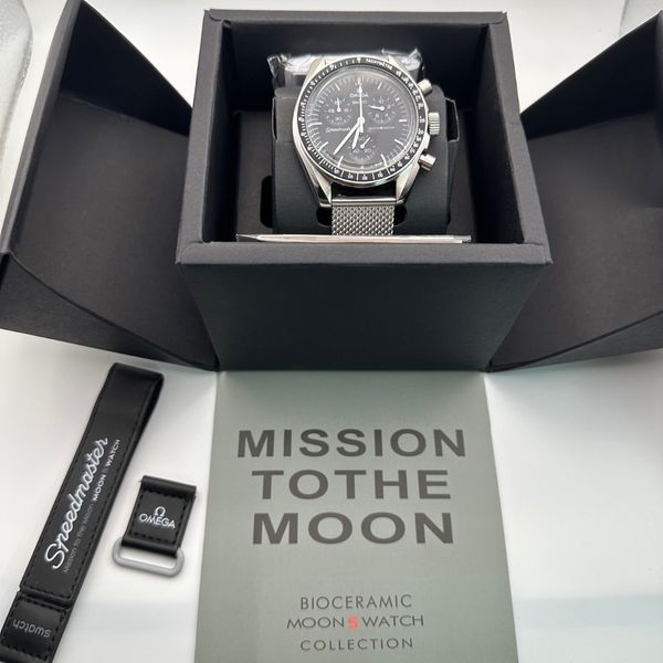 OMEGA X Swatch | Moonswatch Mod | Stainless Steel Case | WatchCharts ...