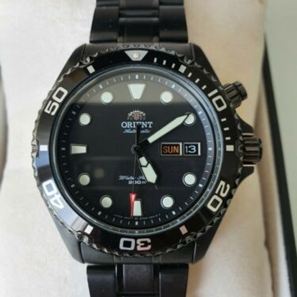 Orient Mako Ray - Raven Diver "BlackGun" - Wie Neu ! | WatchCharts