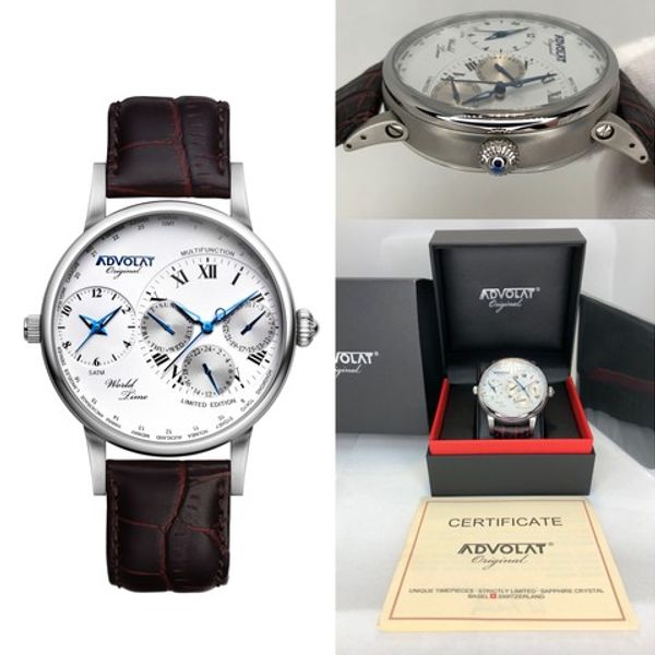 FS: Advolat World Time Dual New in Box Unworn Dual-Time Dials ...