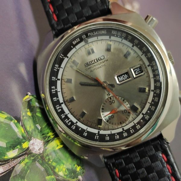 VINTAGE RARE SEIKO CHRONOGRAPH AUTOMATIC 6139-6020 | WatchCharts Marketplace