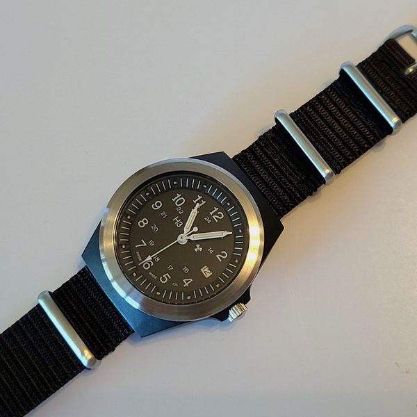 TRASER P5900 Type 3 Military Tritium Watch with Maratac ZULU Strap ...