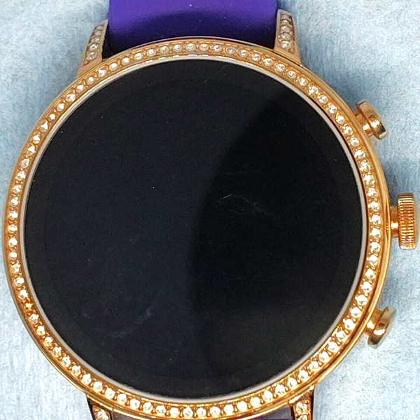 Womens Fossil Rhinestone Bling Model DW7F1 Smart Watch as is ...