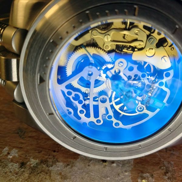 ANDROID G7 HYDRAUMATIC AD520GS SKELETON AUTOMATIC MENS watch seagull ...