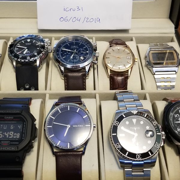 [WTS/WTT] 10 watches - Victorinox, Casio, Parnis, Tissot, Bulova, etc. | WatchCharts Marketplace