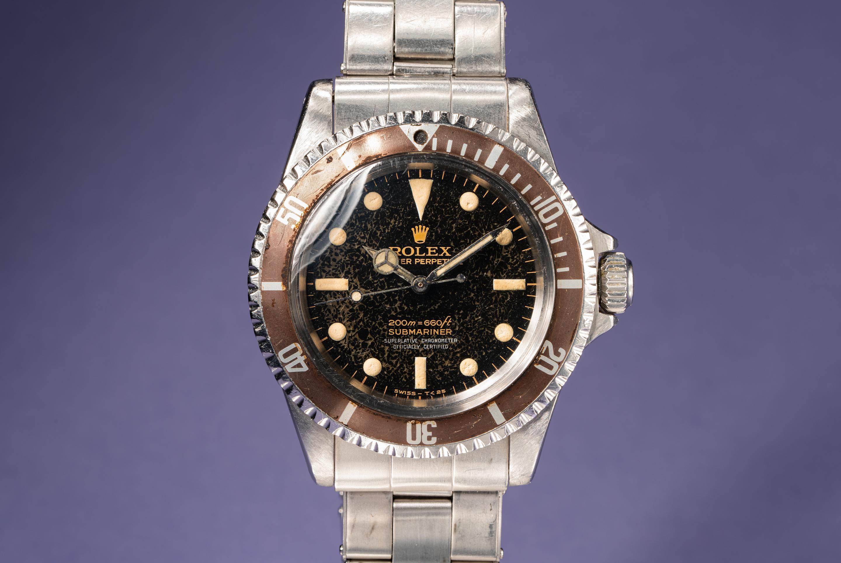 FS: 1966 Rolex 5512 with 4 Line Gilt Bart Simpson Dial | WatchCharts