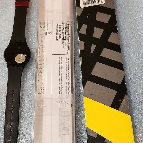 SWATCH TIMES SQUARE â SIGN OF THE TIMESâ GZ409 2004 NYC w/ box Pre ...