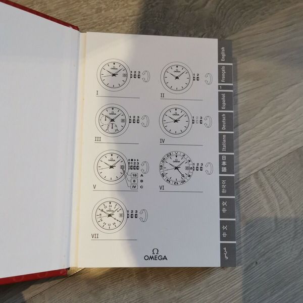 Operating instructions Omega speedmaster seamaster Constellation circa ...