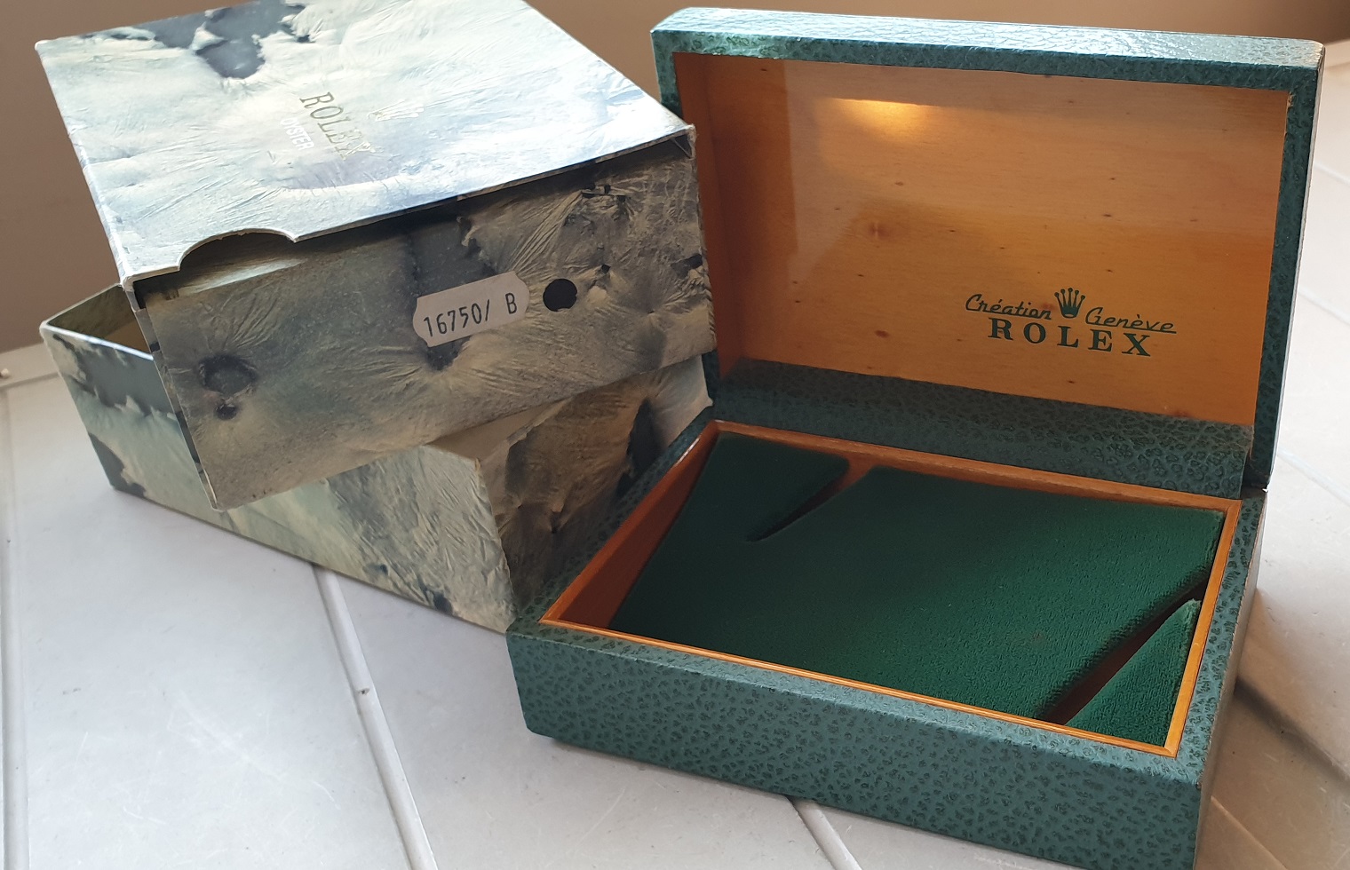 fs: rolex box for GMT 16750 | WatchCharts Marketplace
