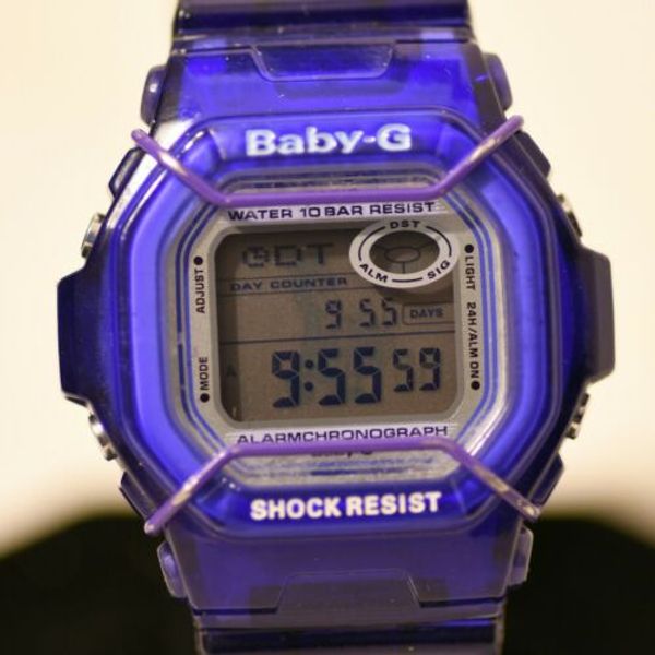 CASIO BABY-G BG-361 2415 DARK BLUE, DIGITAL DISPLAY with BACKLIGHT ...