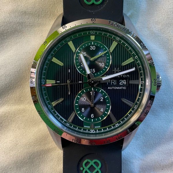 Hamilton Broadway Chronograph,ref. H43516141, H-21 movt.60h. pr, ETA ...