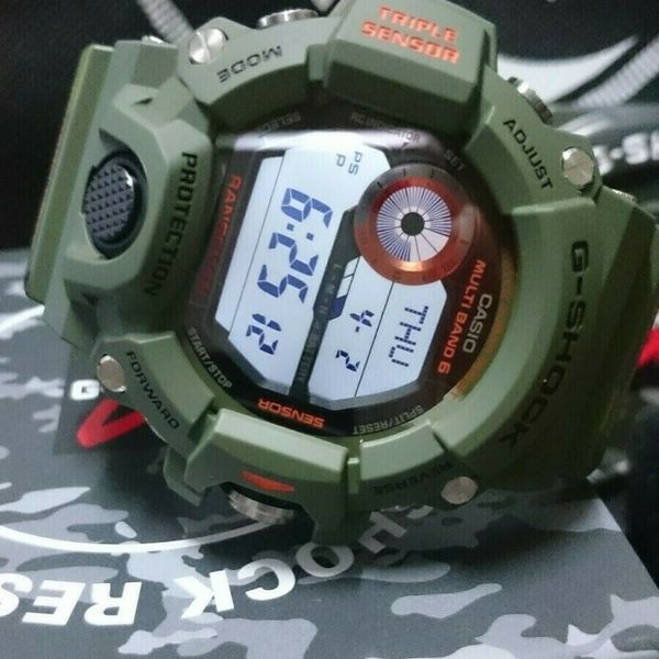 G-Shock Camo Rangeman Men In Camouflage Carbon Fiber Multiband 6 GW ...
