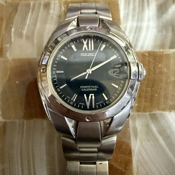 Seiko Perpetual Calendar Watch | WatchCharts Marketplace