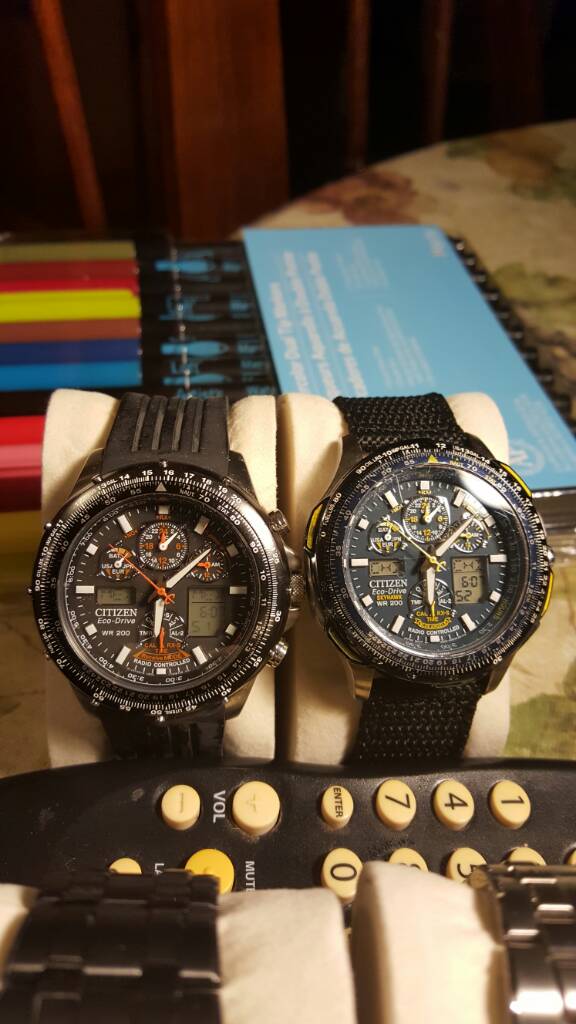 4 Citizen Skyhawk solar, atomic watches for sale. Priced to sell ...
