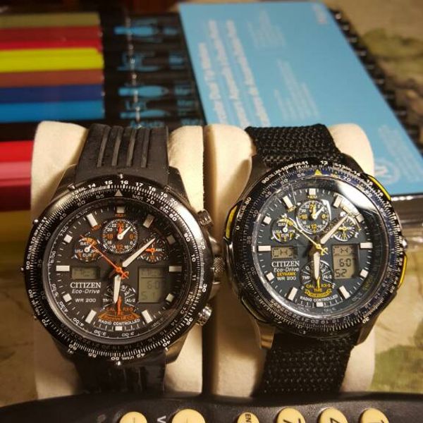 4 Citizen Skyhawk solar, atomic watches for sale. Priced to sell ...