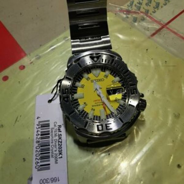 Seiko Yellow Monster SKZ203K1 | WatchCharts