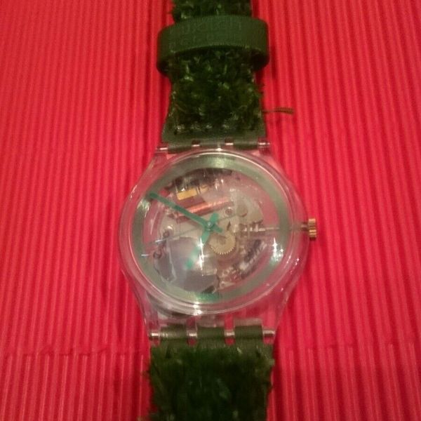 Swatch Collector's Club Watch 1998 - Garden Turf - Pristine Plus ...