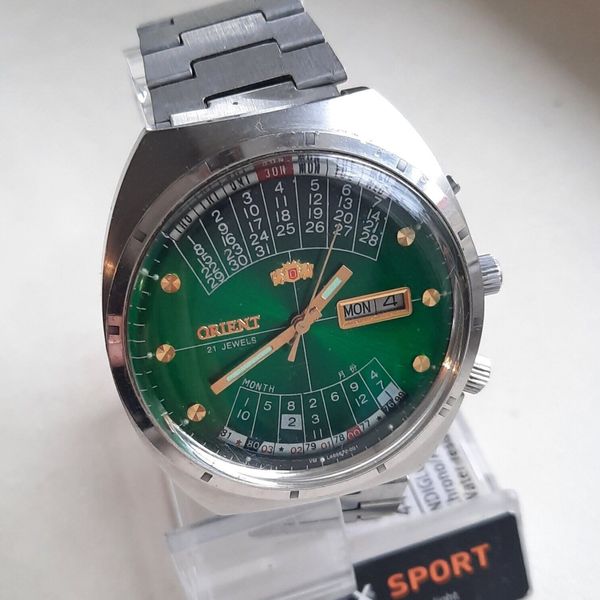 ORIENT College Multi Year Calendar Automatic Mens Watch Japan ...