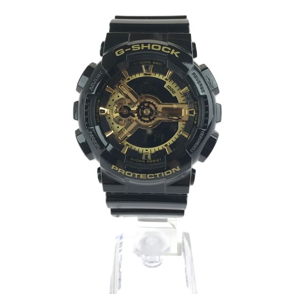 [Used] [Men] CASIO G-SHOCK GA-110GB-1AJF BASIC Black x Gold Series ...