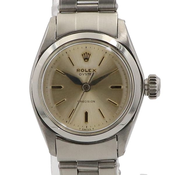 [Wrapping target] Rolex Rolex Oyster Precision 6410 watch SS hand-wound ...