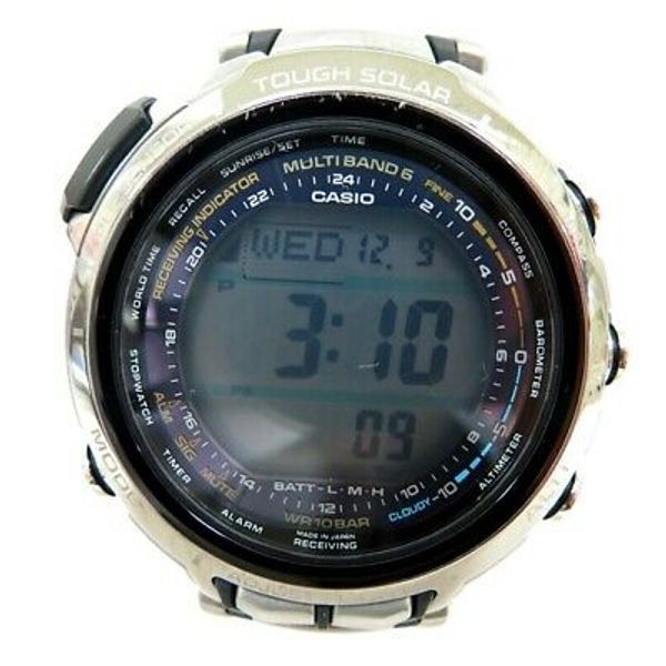 Casio Protrek Solar Titanium PRX-2000T-7JF Digital Watch Free Shipping ...