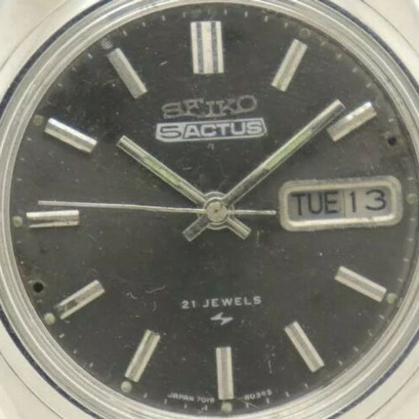 Vintage Seiko 5 Actus Automatic Movement 7019-8010 Japan Made Men's Watch. | WatchCharts
