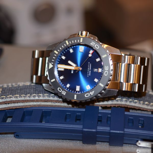 Hexa Osprey Automatic Dive Watch Blue Dial | WatchCharts Marketplace
