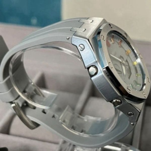 G-Shock GMA 2100 Casio. Grey Casioak MOD GA2100 | WatchCharts Marketplace