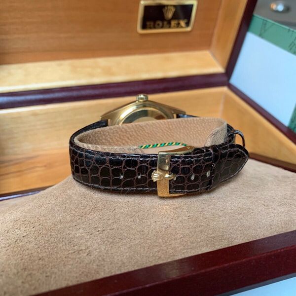 Rolex Day-Date 18078 Mens Automatic Watch 18K Yellow Gold 36mm ...