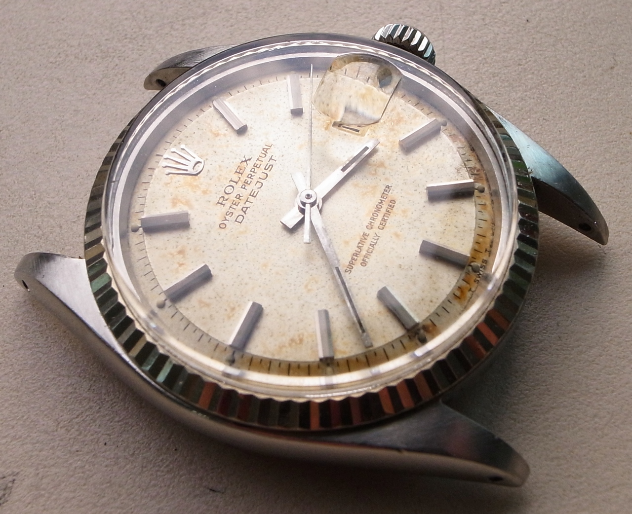 FS: 1969 Rolex Oyster Perpetual Datejust 1601, 2.02M, head only ...