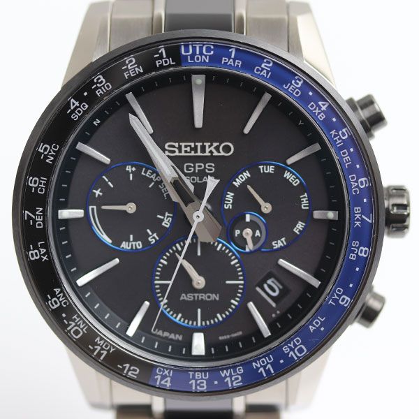 [MT3329] ★ Seiko SEIKO Astron ASTRON solar GPS satellite radio clock ...