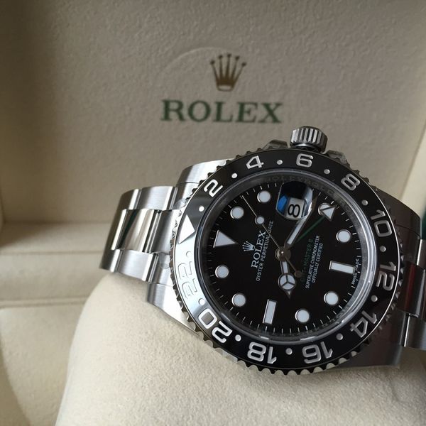 FS: Rolex GMT-Master II 116710LN Full Set | WatchCharts Marketplace