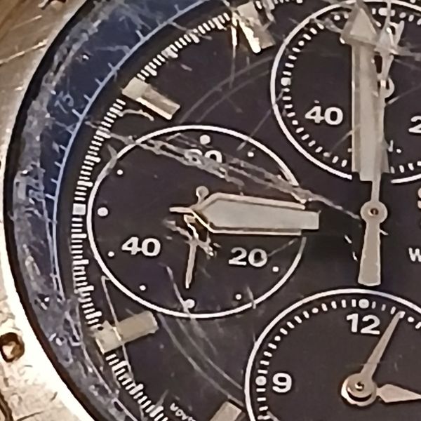 Men's SEIKO CHRONOGRAPH 100M ALARM WATCH ALL STAINLESS STEEL RUNNING ...
