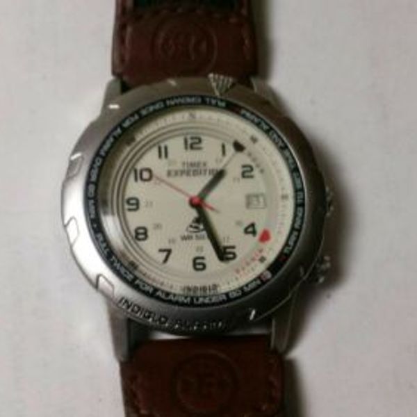 TIMEX EXPEDITION T43391 ALARM INDIGLO WATCH.....READ DESCRIPTION ...