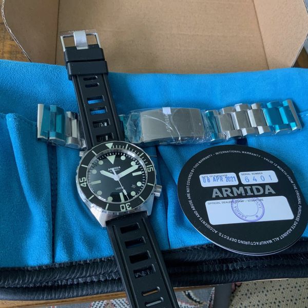 [$425 USD] FS: Armida A1 Super Dome - ETA 2824-2 Movement - LNIB ...