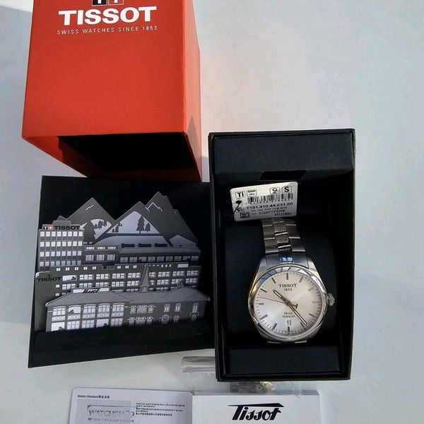 Tissot PR 100 Titanium, T101410A Quartz, Silver | WatchCharts Marketplace