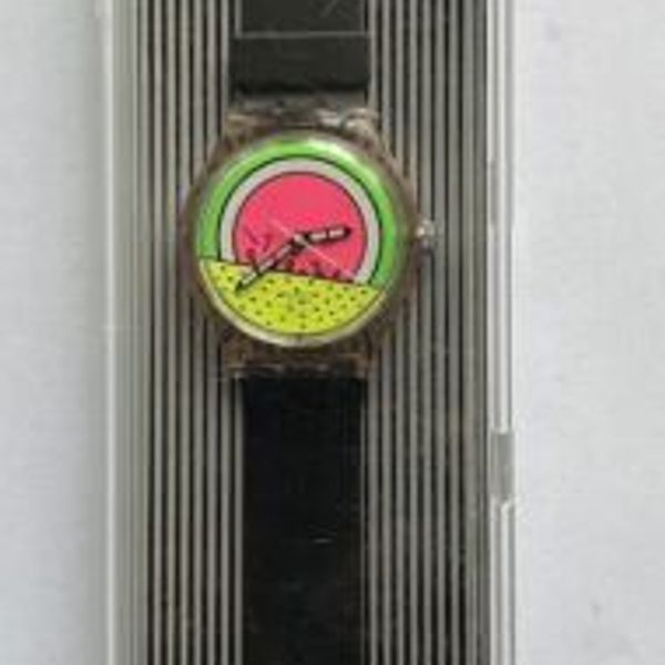 swatch watch vintage 1980s Keith Haring Breakdance Automatic Conversion ...