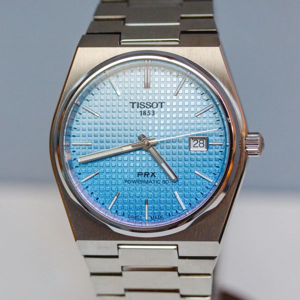[WTS] 40mm Tissot PRX Powermatic 80- Blue Gradient Dial | WatchCharts