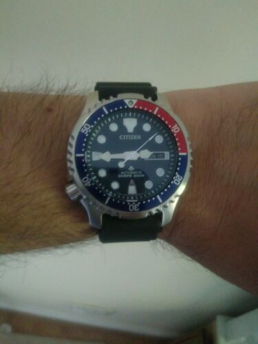 CITIZEN - PROMASTER - PEPSI DIAL - Automatic watch- NY0086 - 16L ...