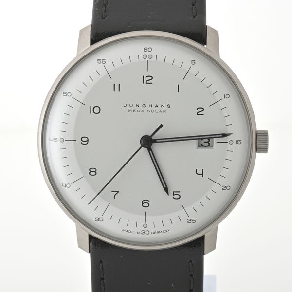 Junghans Max Bill Mega Solar Radio Solar 059 2023 04 [Used] Item No. A-153013 New Arrival ...