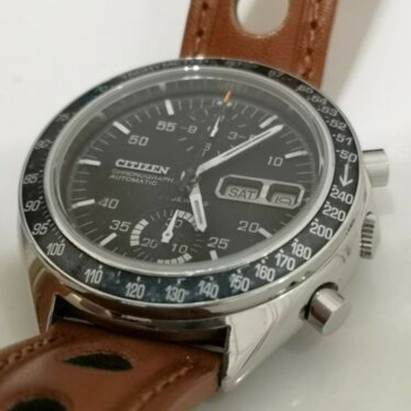 Citizen 67 9313 Speedy. Fully restored. Black Dial. | WatchCharts