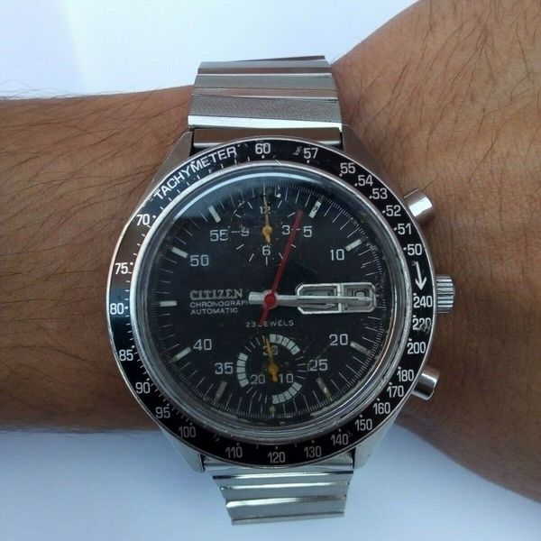 Rare Vintage Citizen Speedy Flyback Chronograp 67-9020 23 Jewels 8110A ...