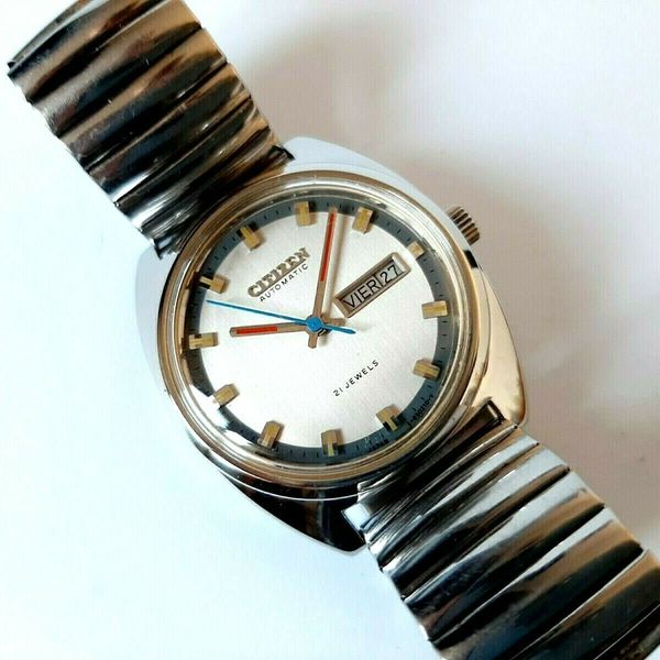Very beautiful ! Vintage CITIZEN men's watch, AUTOMATIC, ORIGINAL JAPAN ...