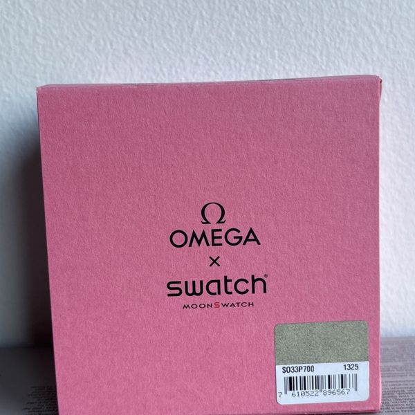 Brand New ð ¦ Omega Moonswatch | Mission To The Pink Moonphase ...