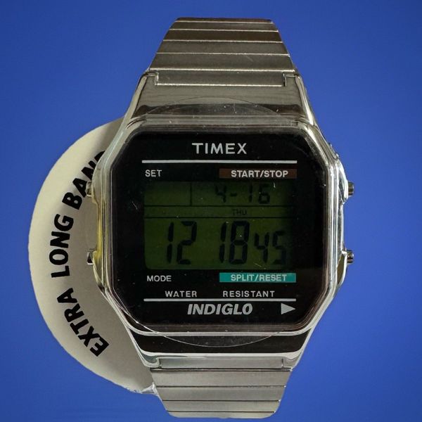 Timex T785829J Men's Classic Digital Chronograph Indiglo Watch ...