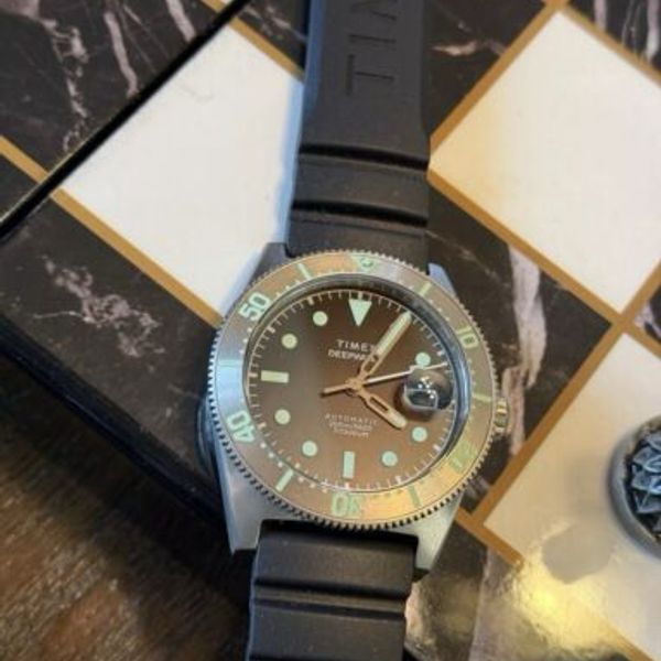 Timex Deepwater 200m Automatic Titanium | WatchCharts Marketplace