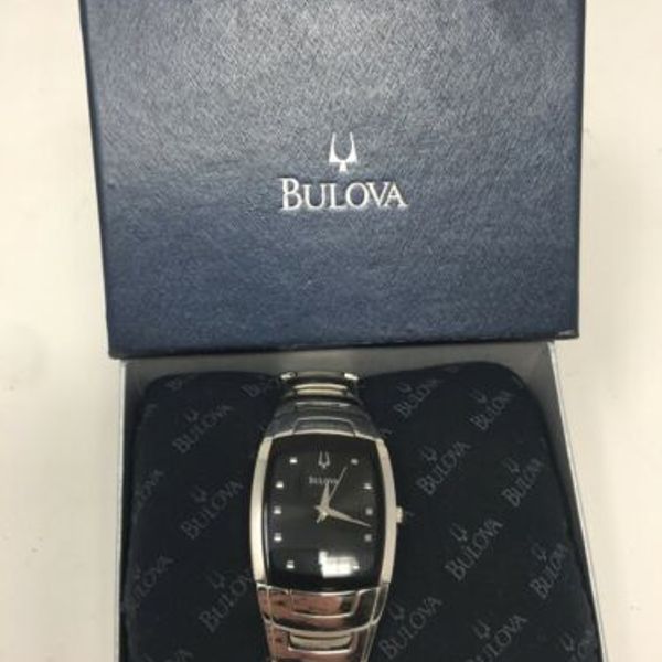 Bulova Men's Stainless Steel Watch C876727 Box Links $299 | WatchCharts ...