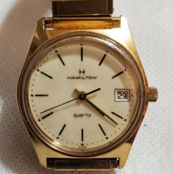 Men’s Vintage Hamilton Quartz Watch ETA 963.121 for Repair ...