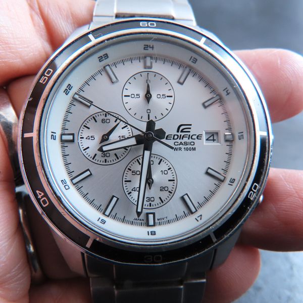 EF-526 Casio Edifice Chronograph Quartz Men Watch | WatchCharts Marketplace